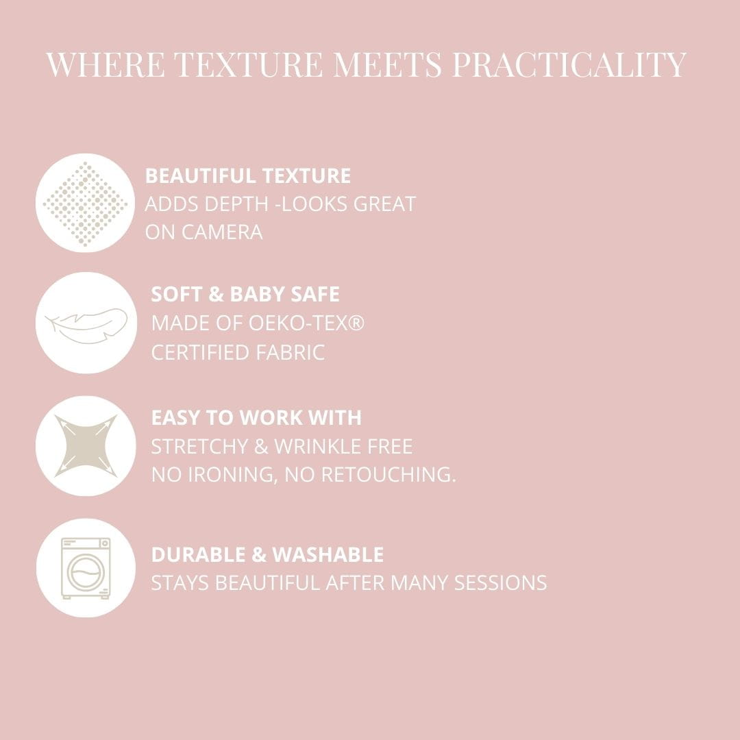 Sand Fabric Backdrop – Emma Collection Amaia Photo Props
