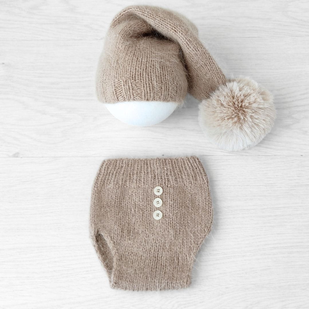 Newborn knitted bloomers Amaia Photo Props